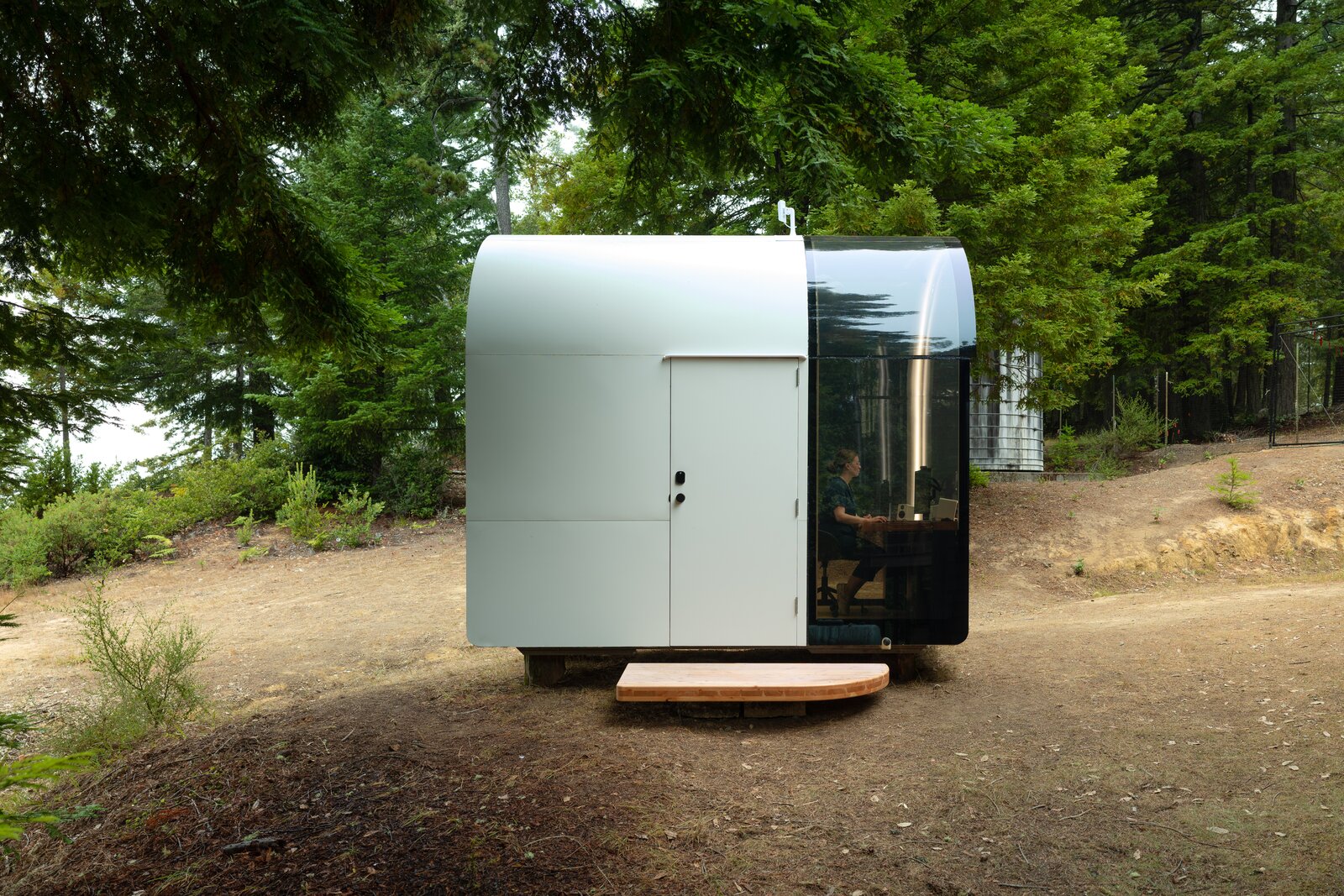 Photo 3 of 10 in A New Prefab Office Pod Lets You Work From Practically ...