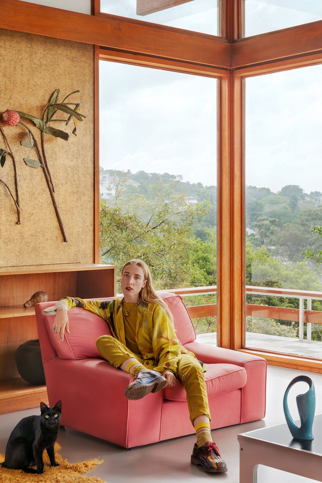 Photo 1 of 11 in Fashion Designer Lezanne Viviers’s Johannesburg Digs ...