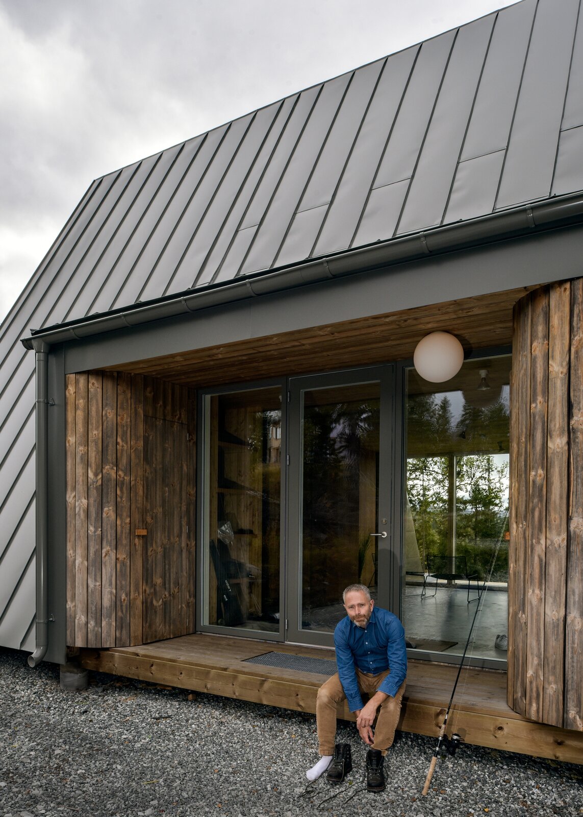 Photo 2 of 7 in This Swedish A-Frame With a Flourish Excels in All ...