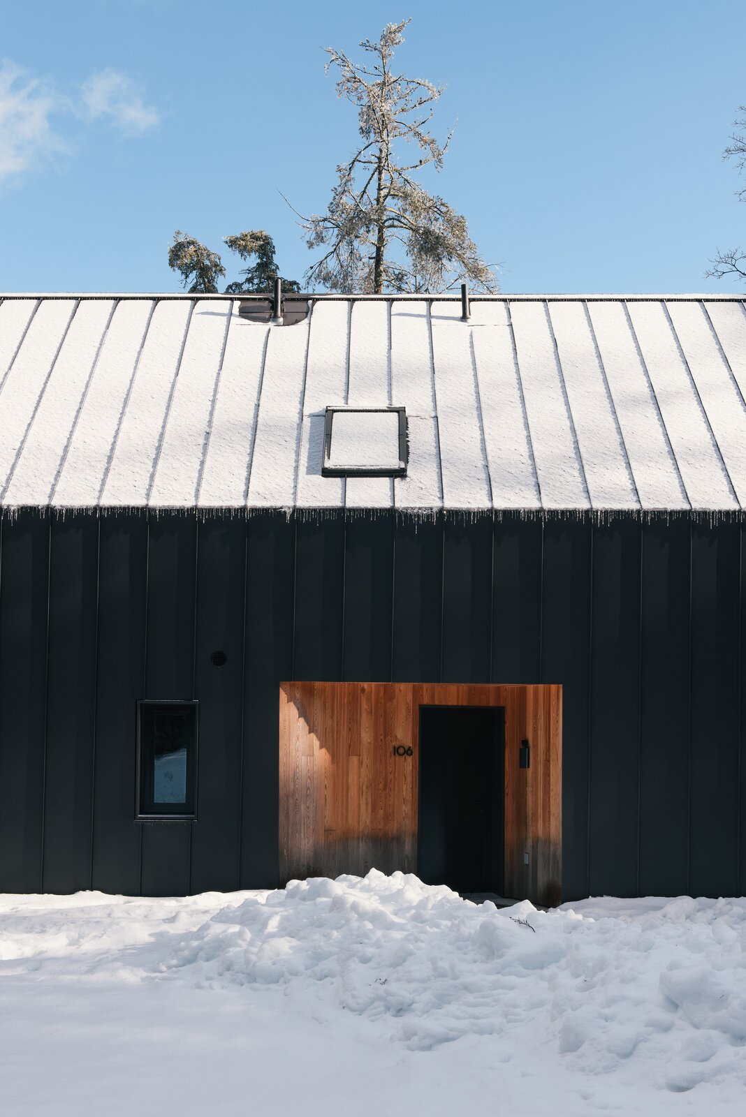 Photo 8 of 11 in A House Sheathed in Metal and Oriented for Energy ...