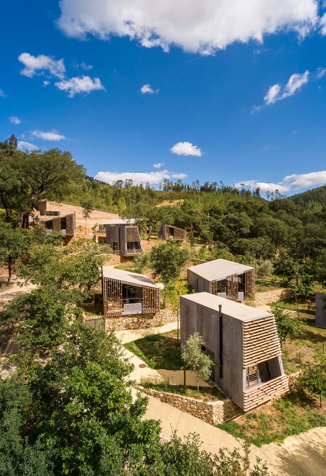 Photo 2 of 19 in 11 Tiny Prefab Cabins Pop Up in the Woods of Portugal ...