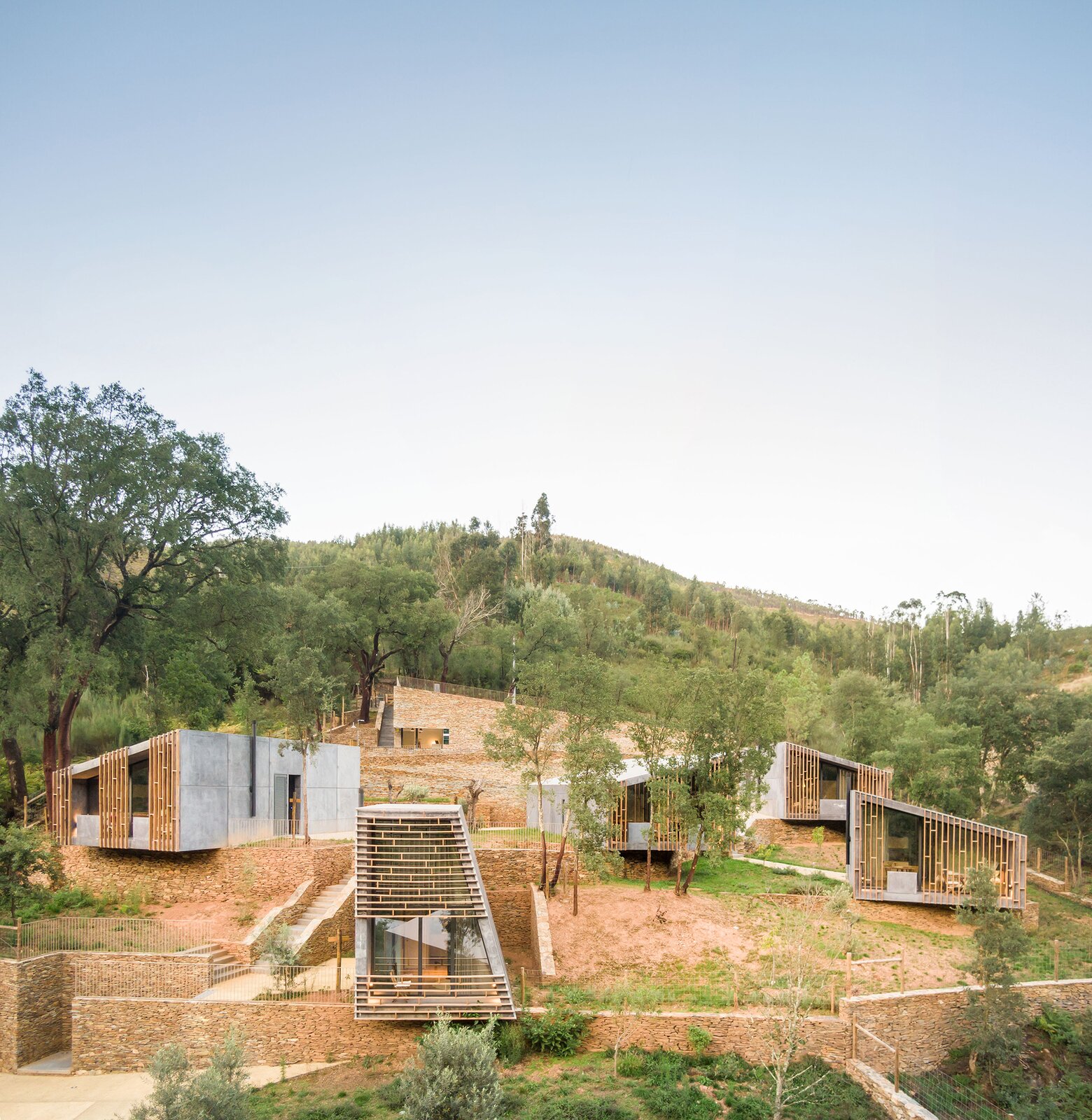 Photo 5 of 19 in 11 Tiny Prefab Cabins Pop Up in the Woods of Portugal ...