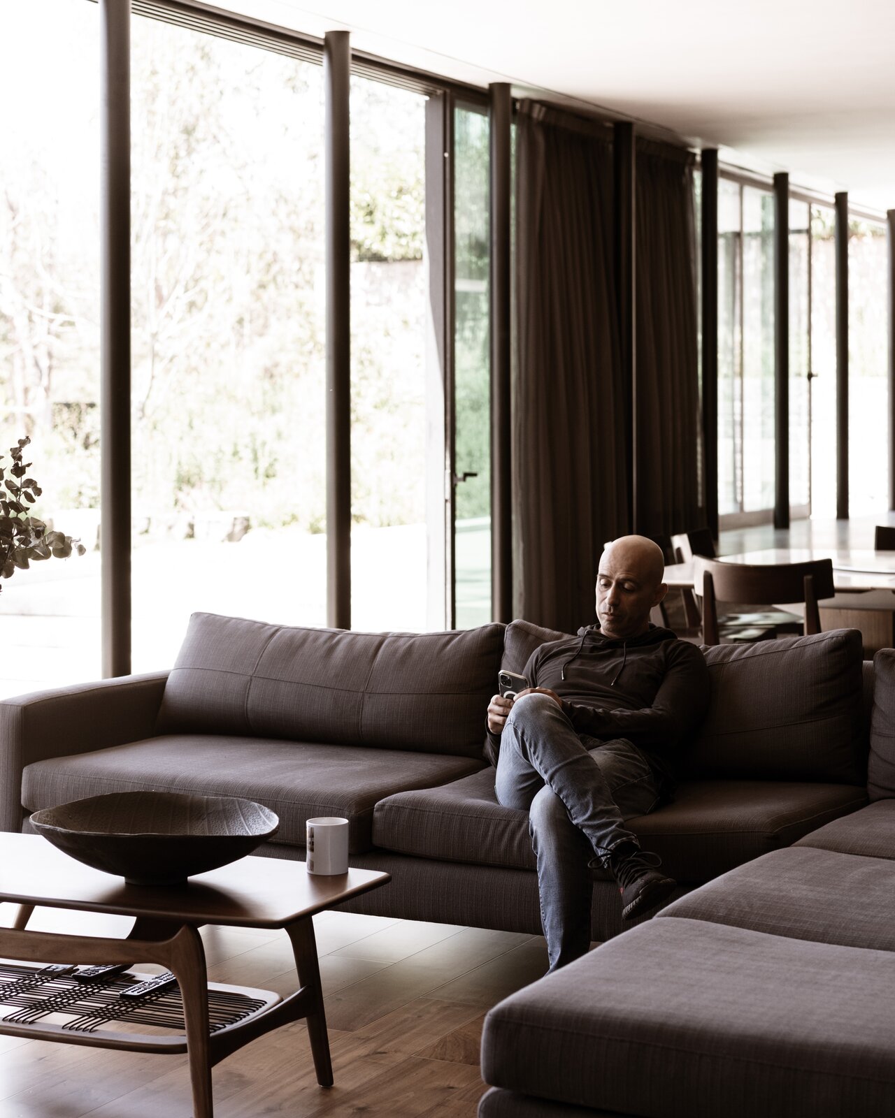 Photo 8 of 17 in A Dark Serpentine Structure Works as a Surprisingly ...