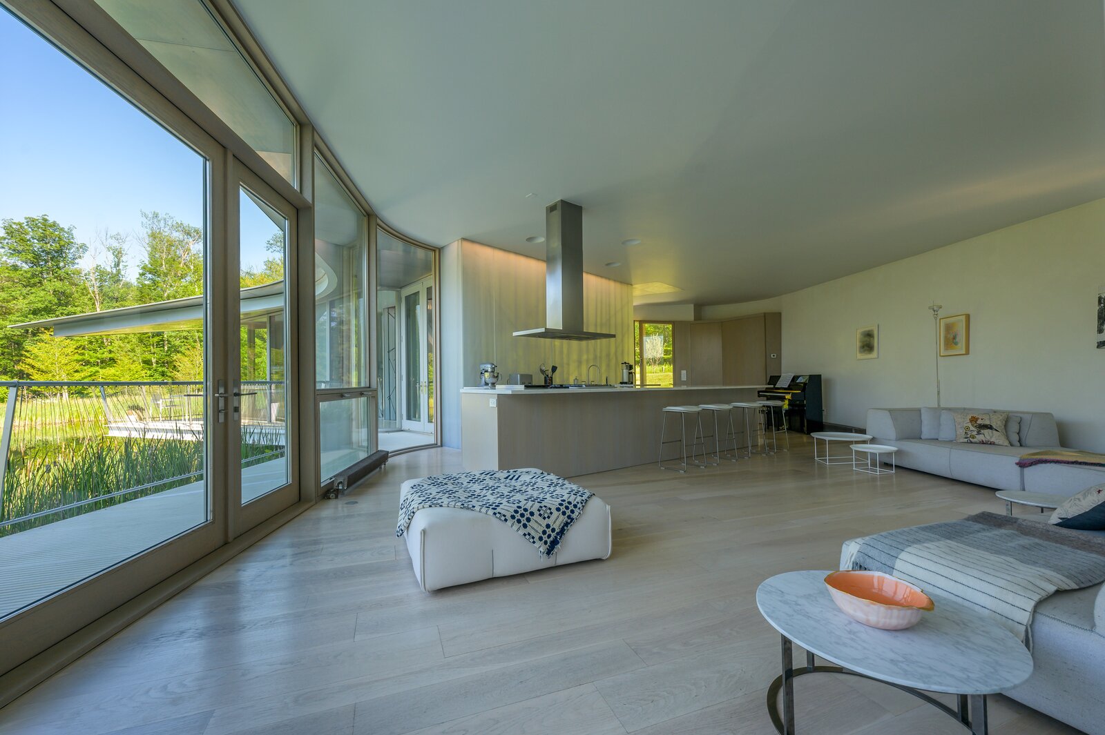 Photo 4 of 11 in $3.2M Will Net You a Sublime Steel Getaway on a Pond ...