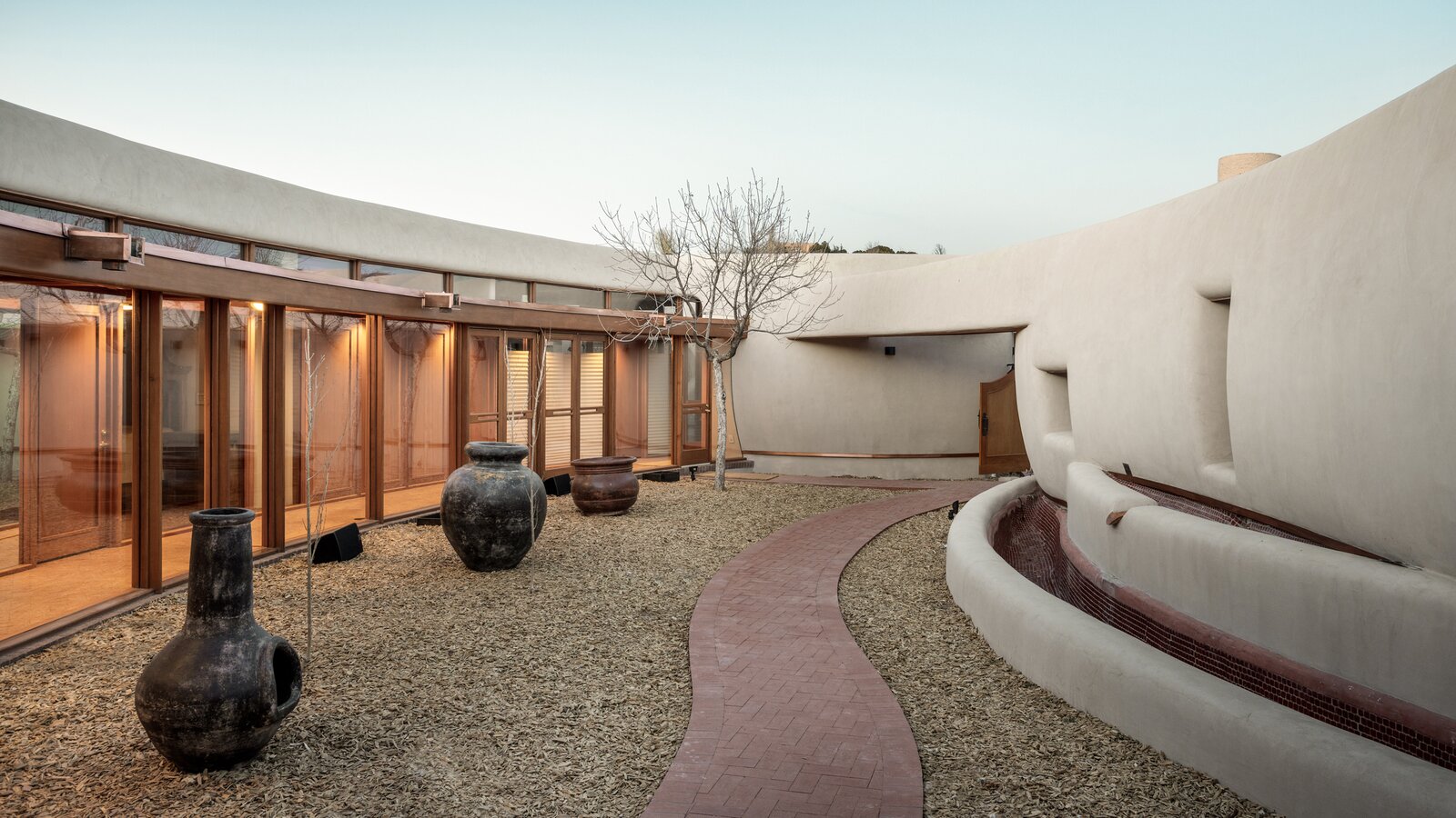 Photo 5 of 14 in Frank Lloyd Wright’s Only Adobe Design Is Rescued From ...