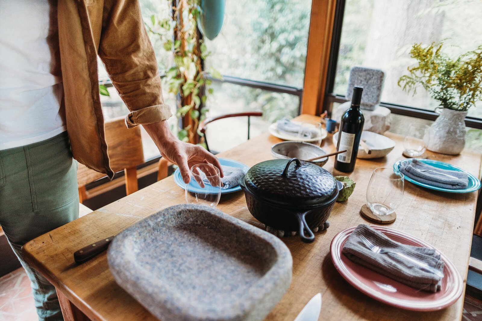 Photo 4 of 4 in Artist Matt Byrd Sets a Quirky, Rustic Table for ...