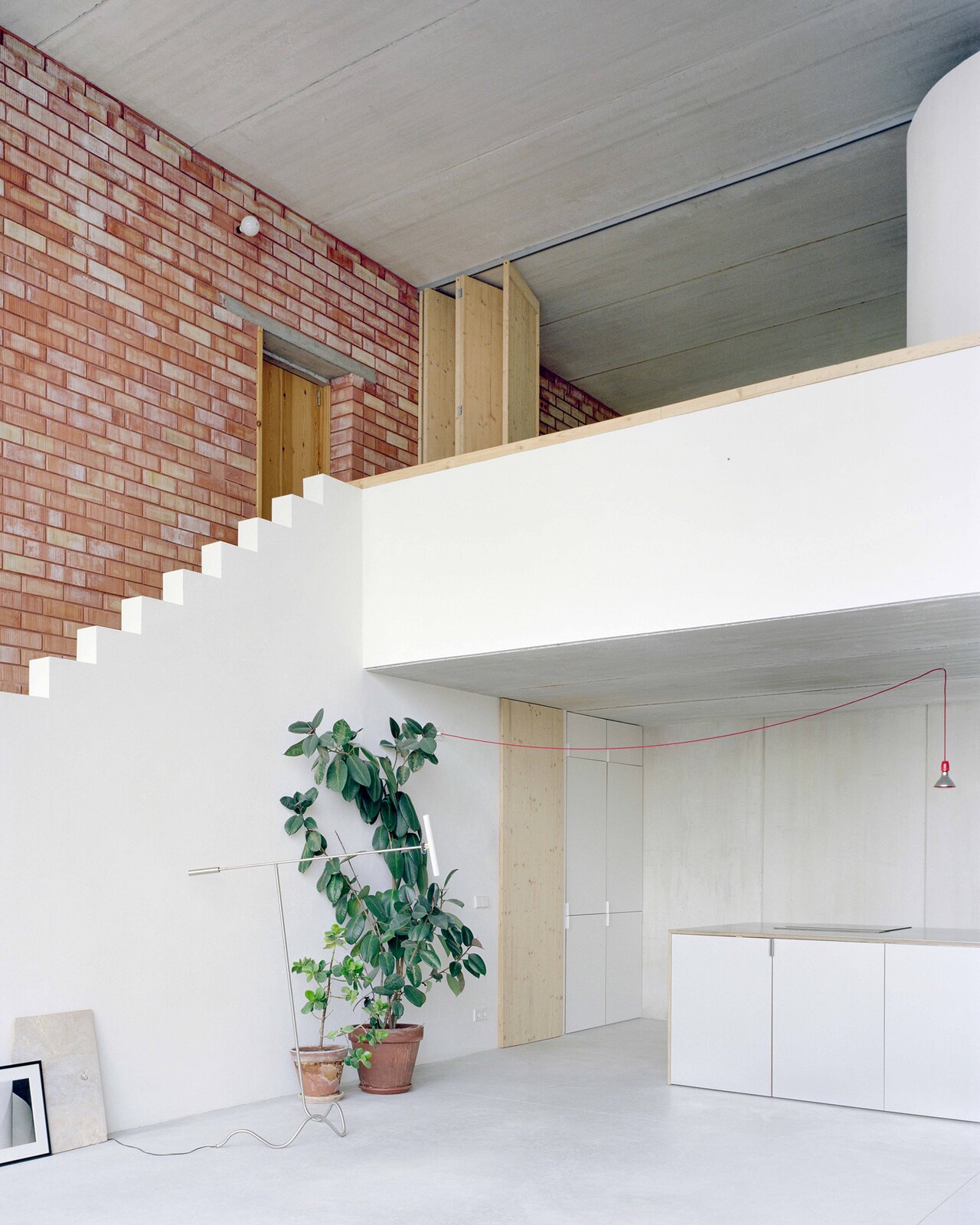 Photo 9 of 12 in An Architect Perches His Brick-Forward Family Home ...