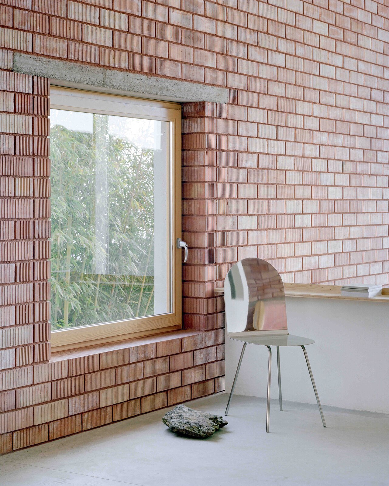 Photo 5 of 12 in An Architect Perches His Brick-Forward Family Home ...