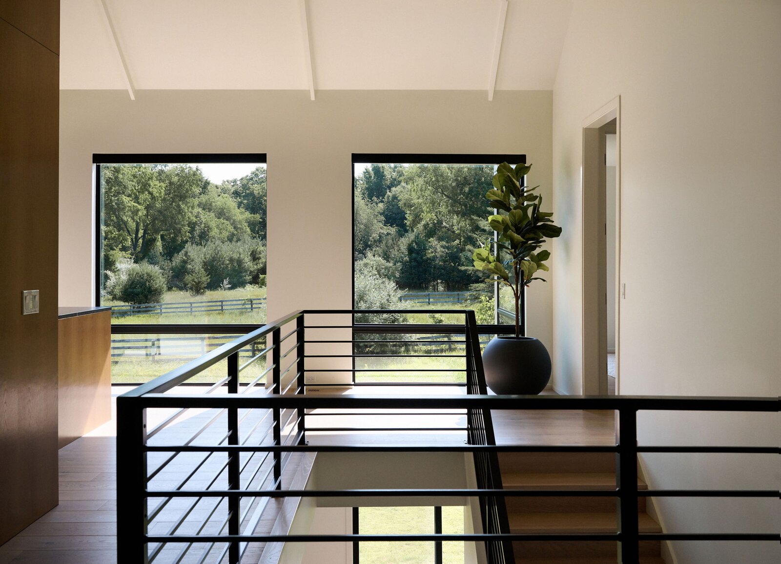 Photo 9 of 10 in Behind This Home’s Private Facade Is an Expansive Wall ...