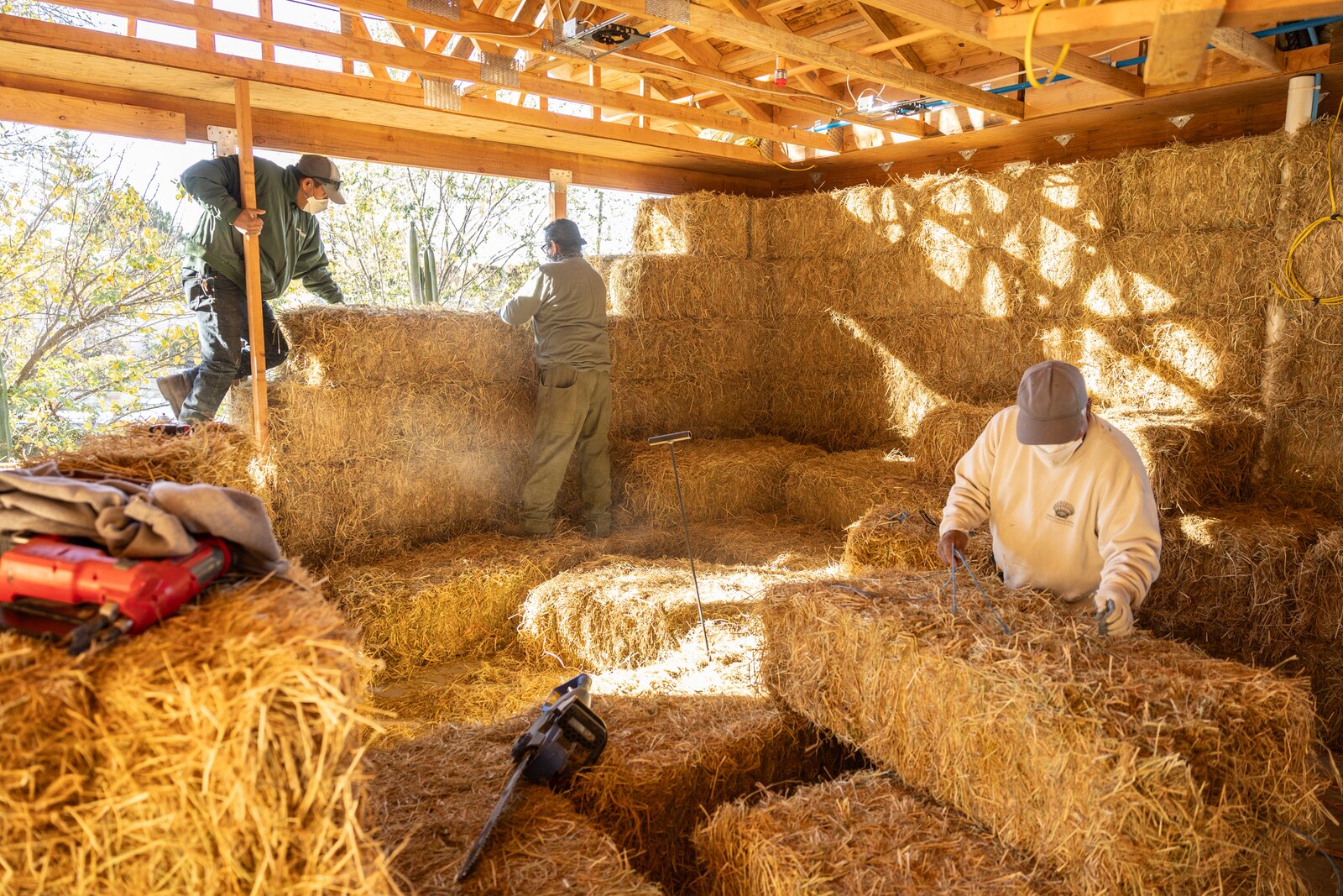 Photo 4 of 8 in The Founder of Patagonia Just Built a Straw Bale House ...