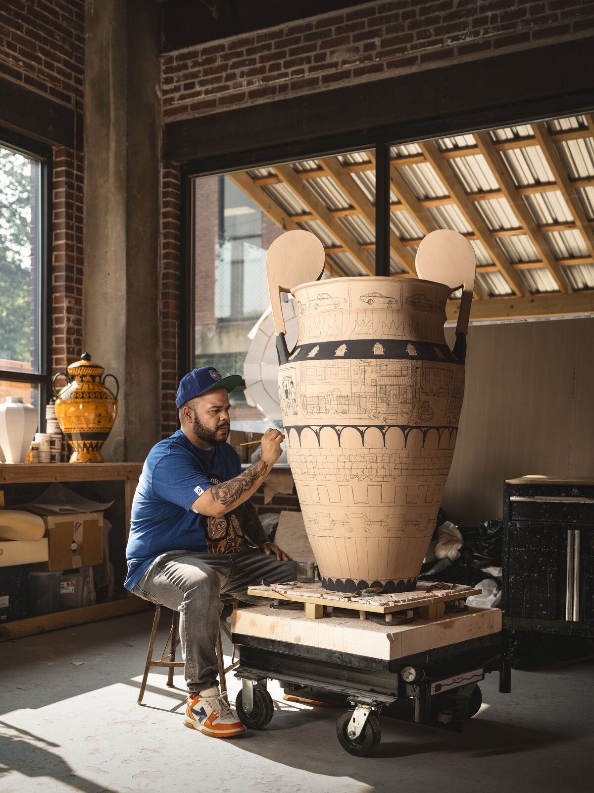 Photo 4 of 7 in Roberto Lugo Is Using a Greco-Roman Pottery Tradition ...