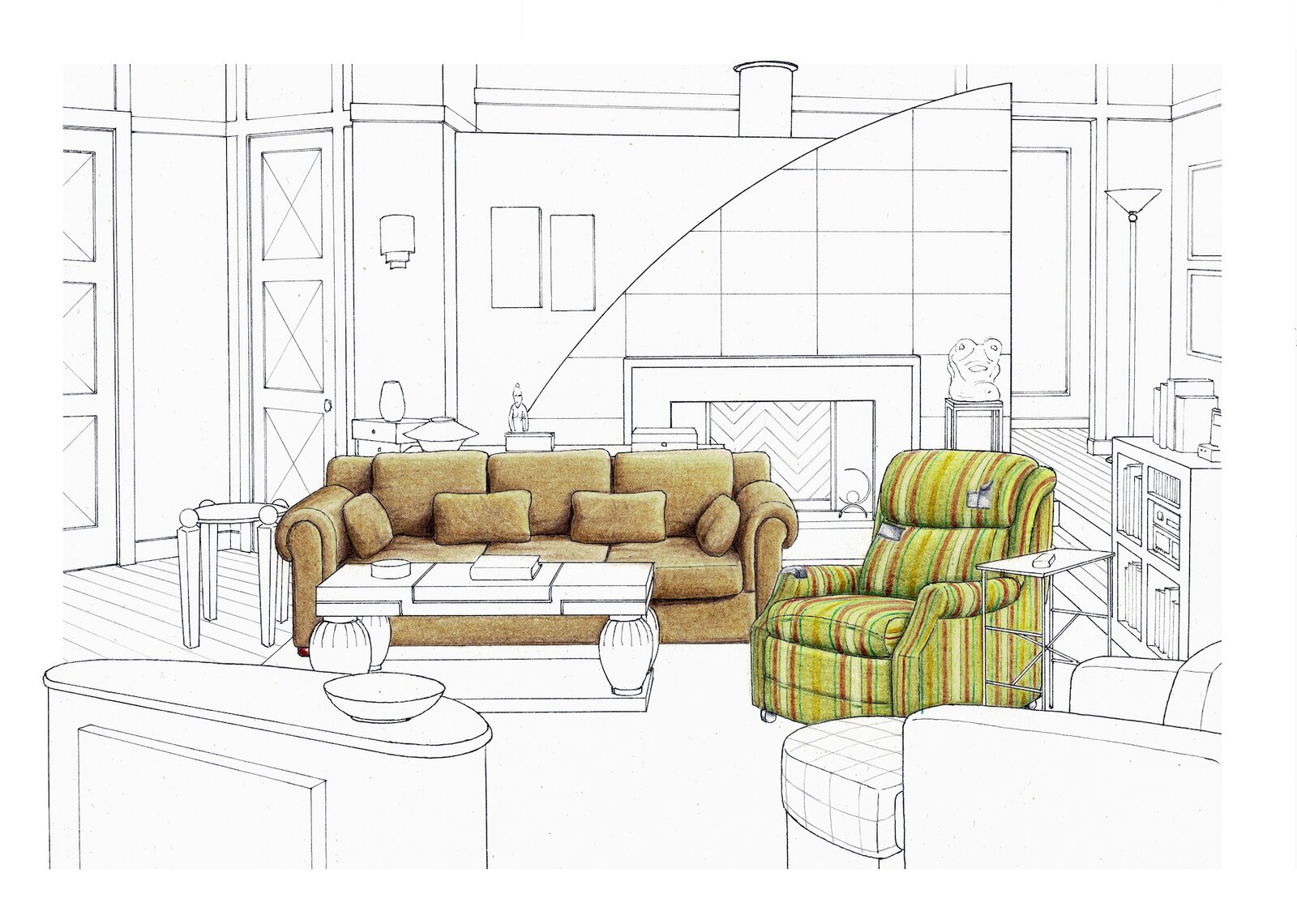 Photo 7 of 9 in What the Floor Plans for Famous Sitcom Homes Might’ve ...