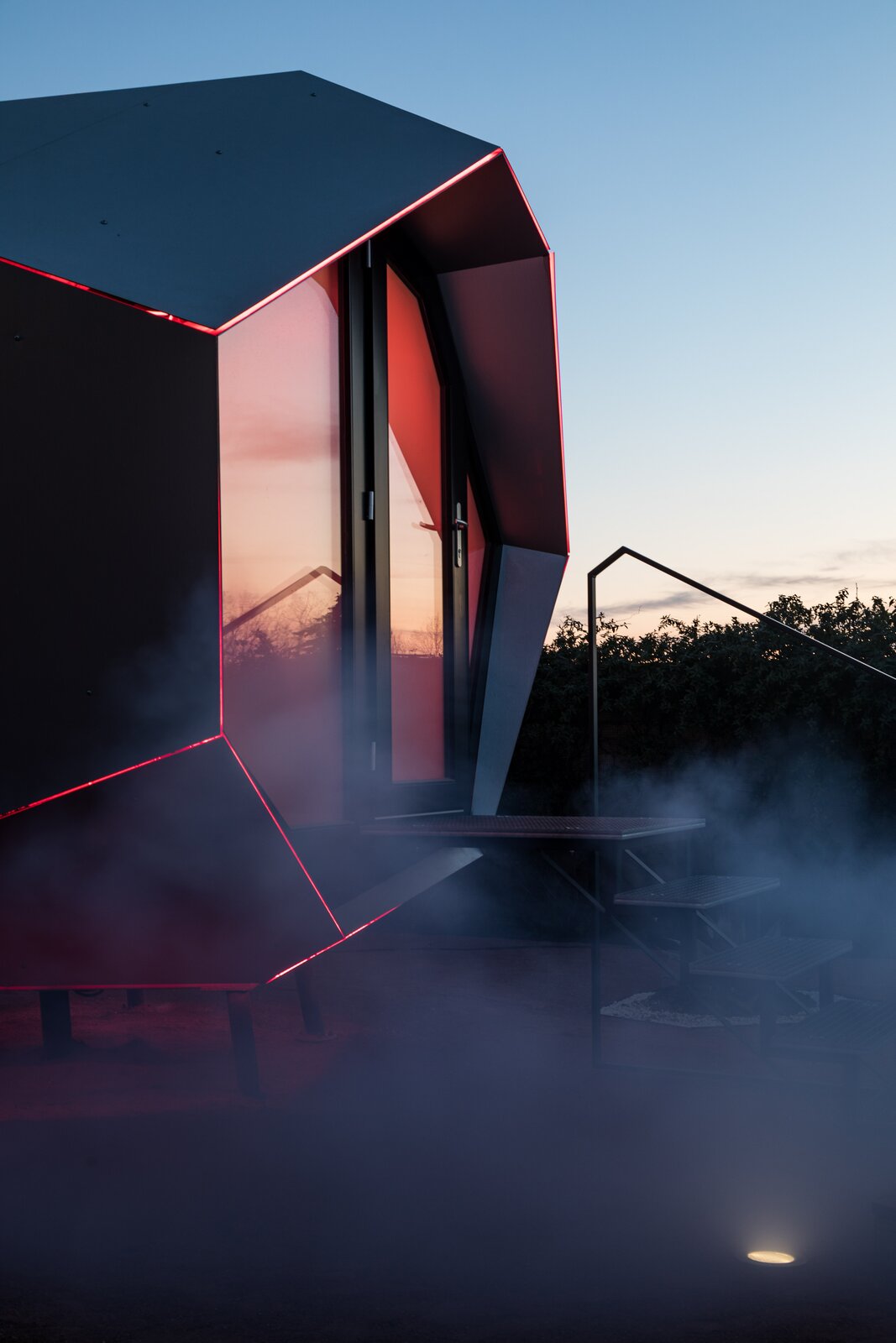 Photo 8 of 11 in These Meteorite-Shaped Office Pods Look Ready for the ...