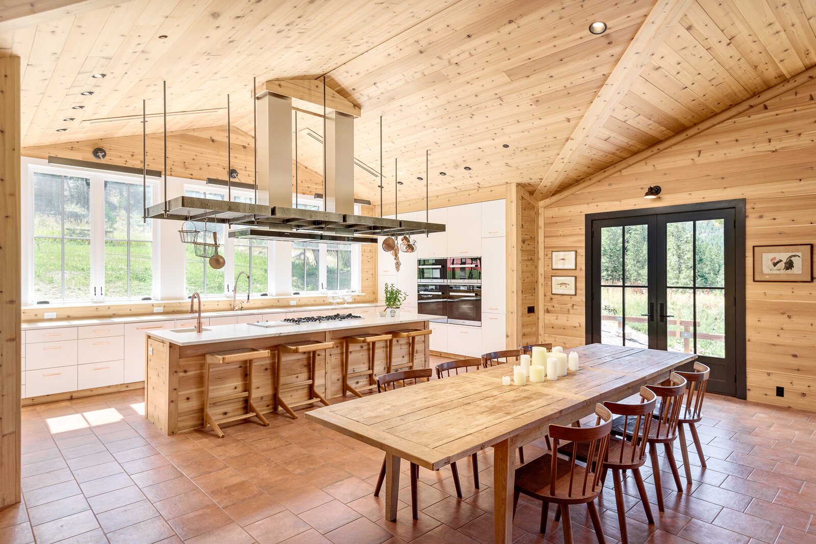 Photo 3 of 9 in At the Foot of the Rockies, a Contemporary Cabin Lists ...