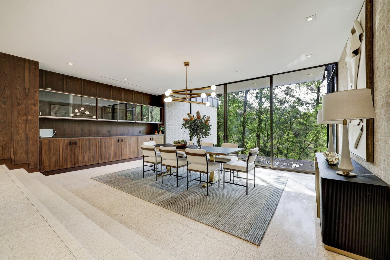 Photo 5 of 10 in The Atrium Is the Star of This $3.1 Million ’70s Texas ...