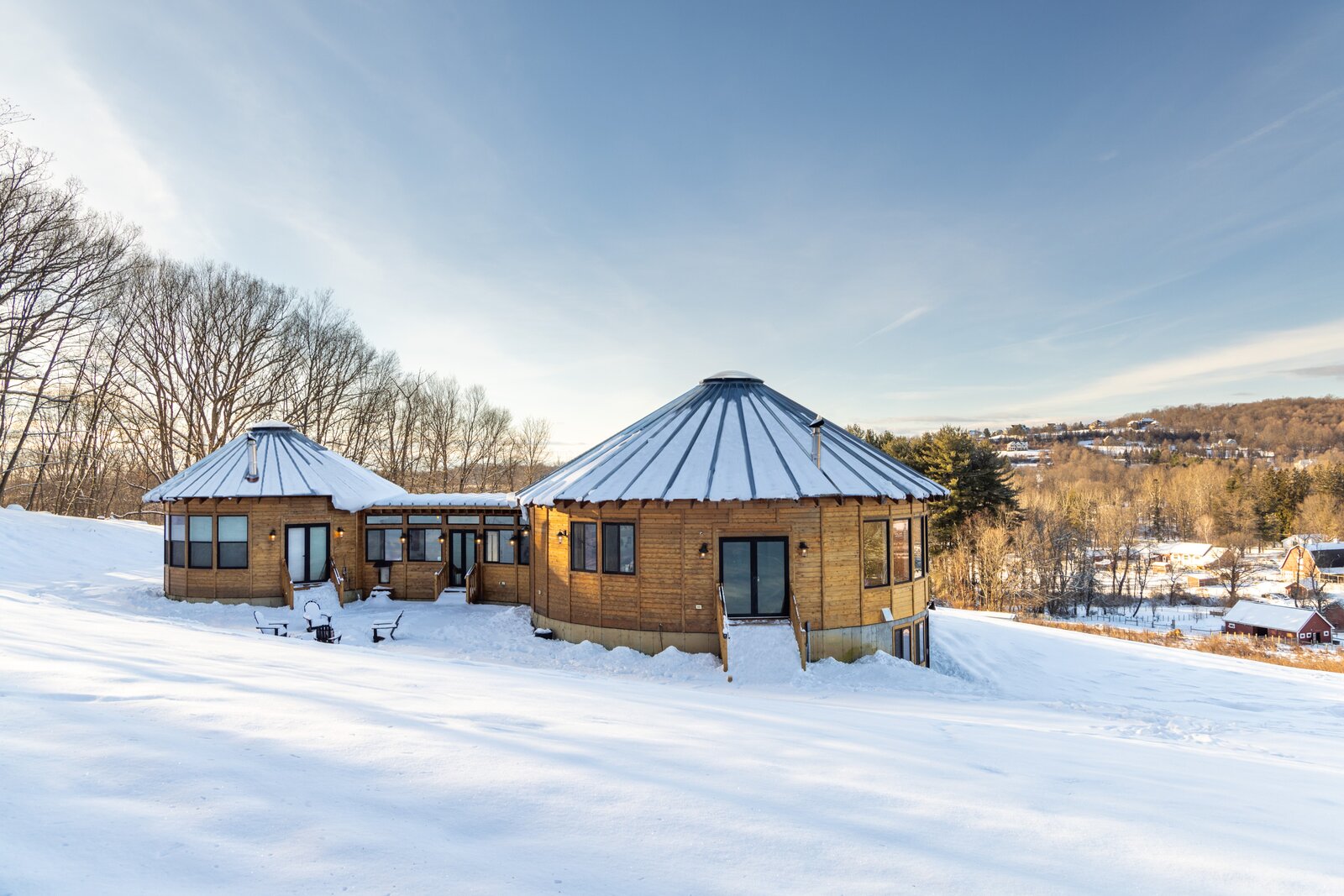 If You’ve Always Wanted to Live in a Yurt, Here’s a Pair for $1.2M - Dwell