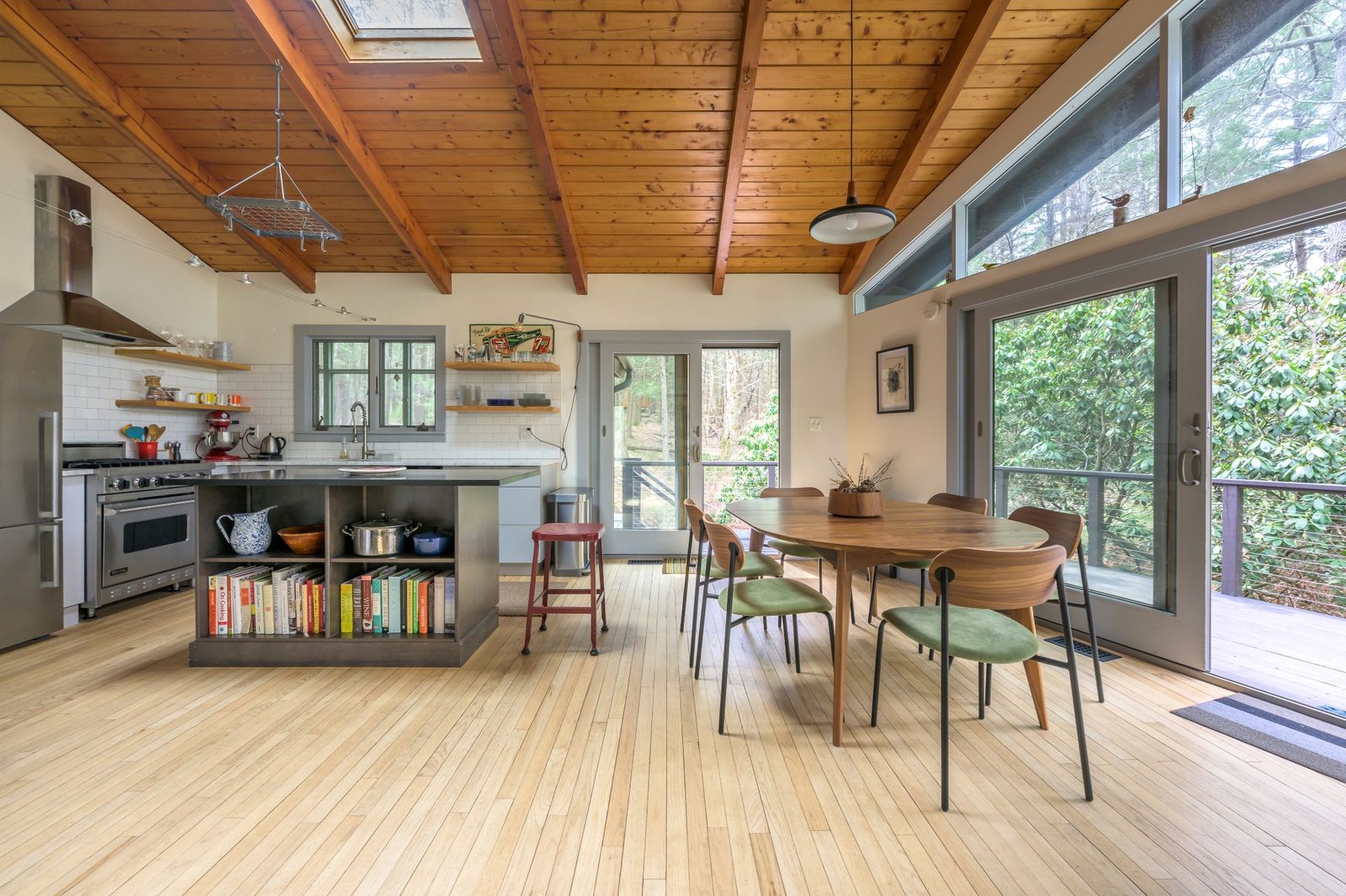 Photo 2 of 12 in For $849K, You Can Score a Spruced-Up Cabin in the ...