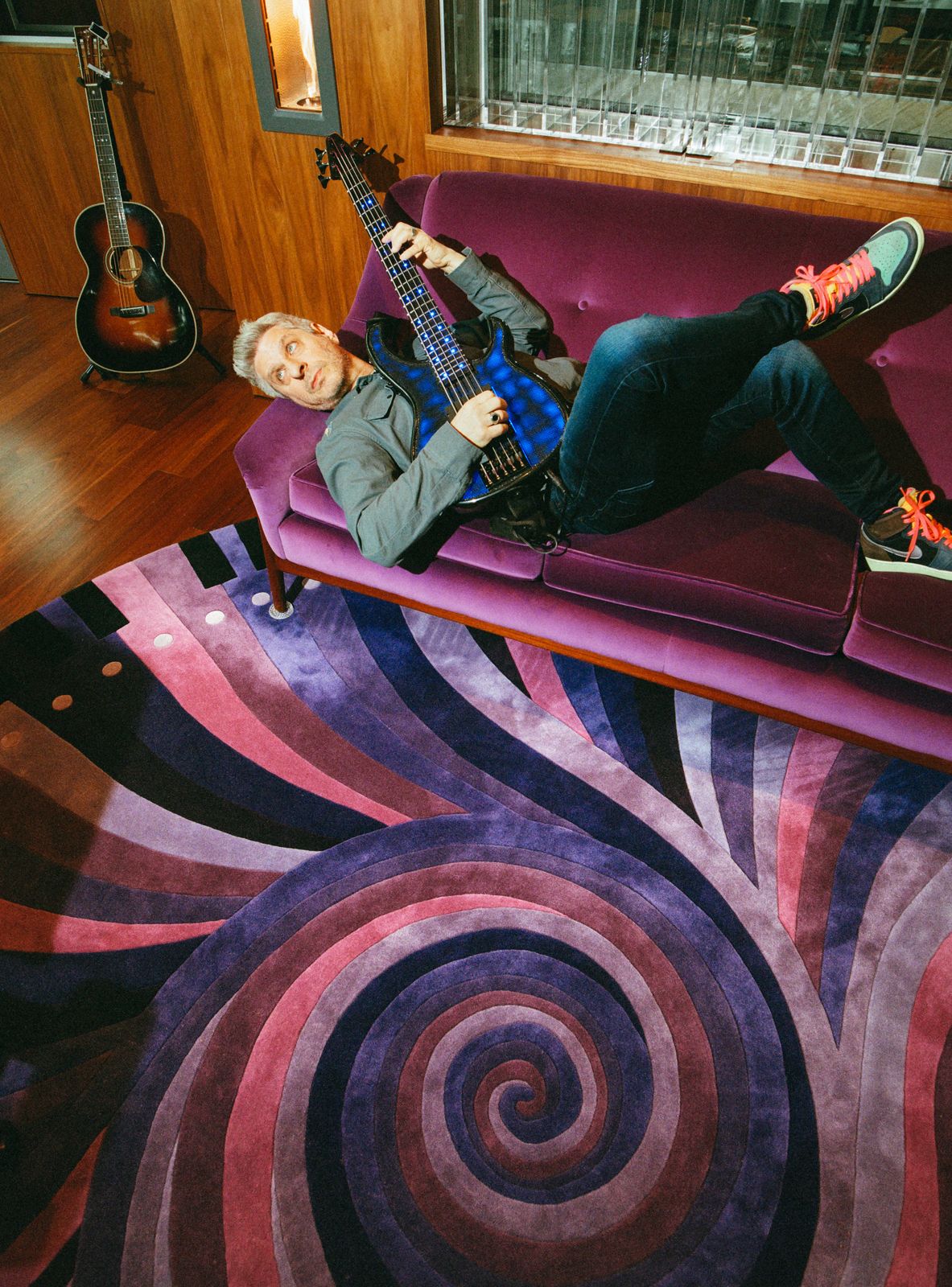 Photo 10 of 11 in Phish Bassist Mike Gordon’s Home Studio Is Just as Psychedelic as You’d Expect ...