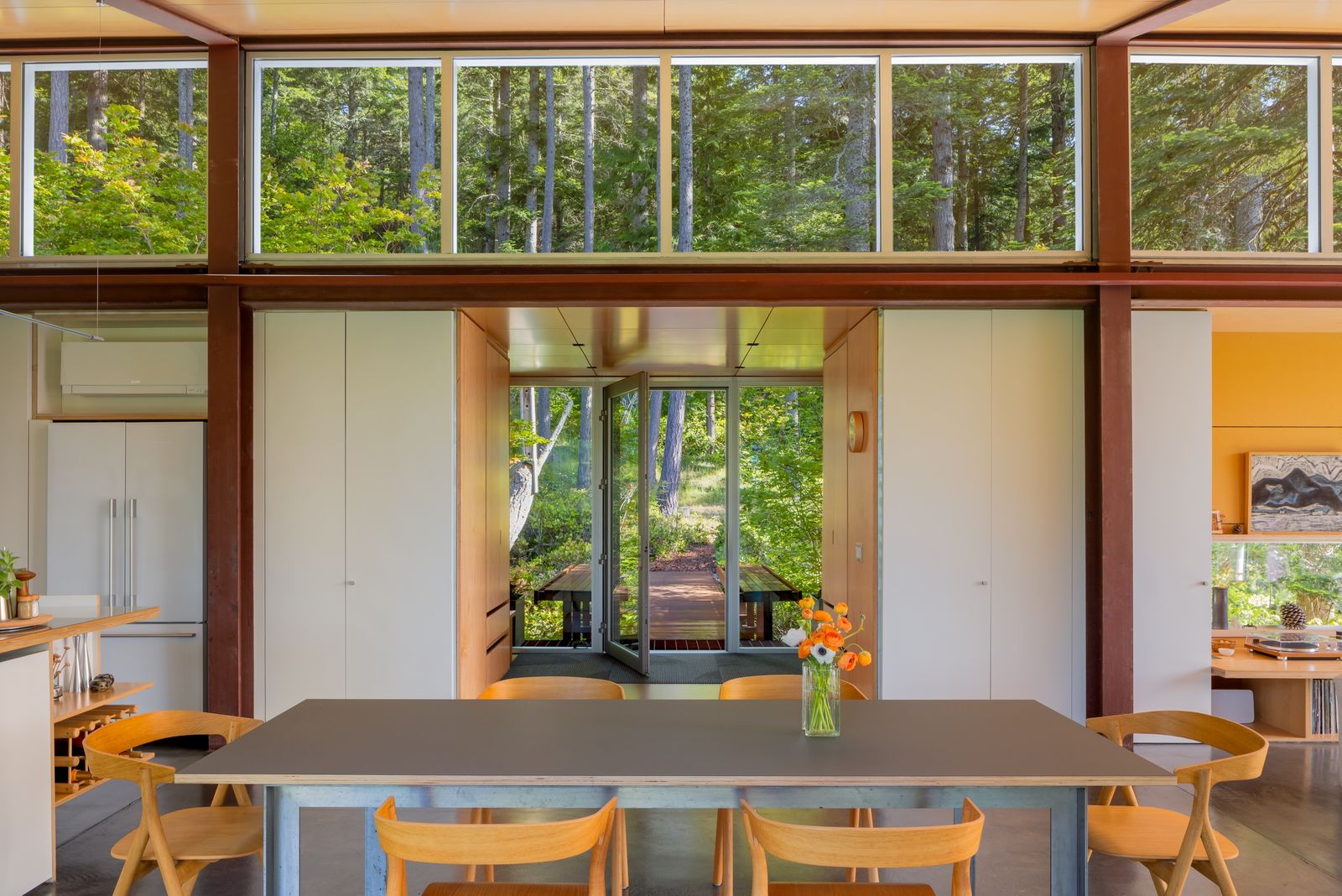 Photo 3 of 15 in The Island Home of a Famed Pacific Northwest Architect ...