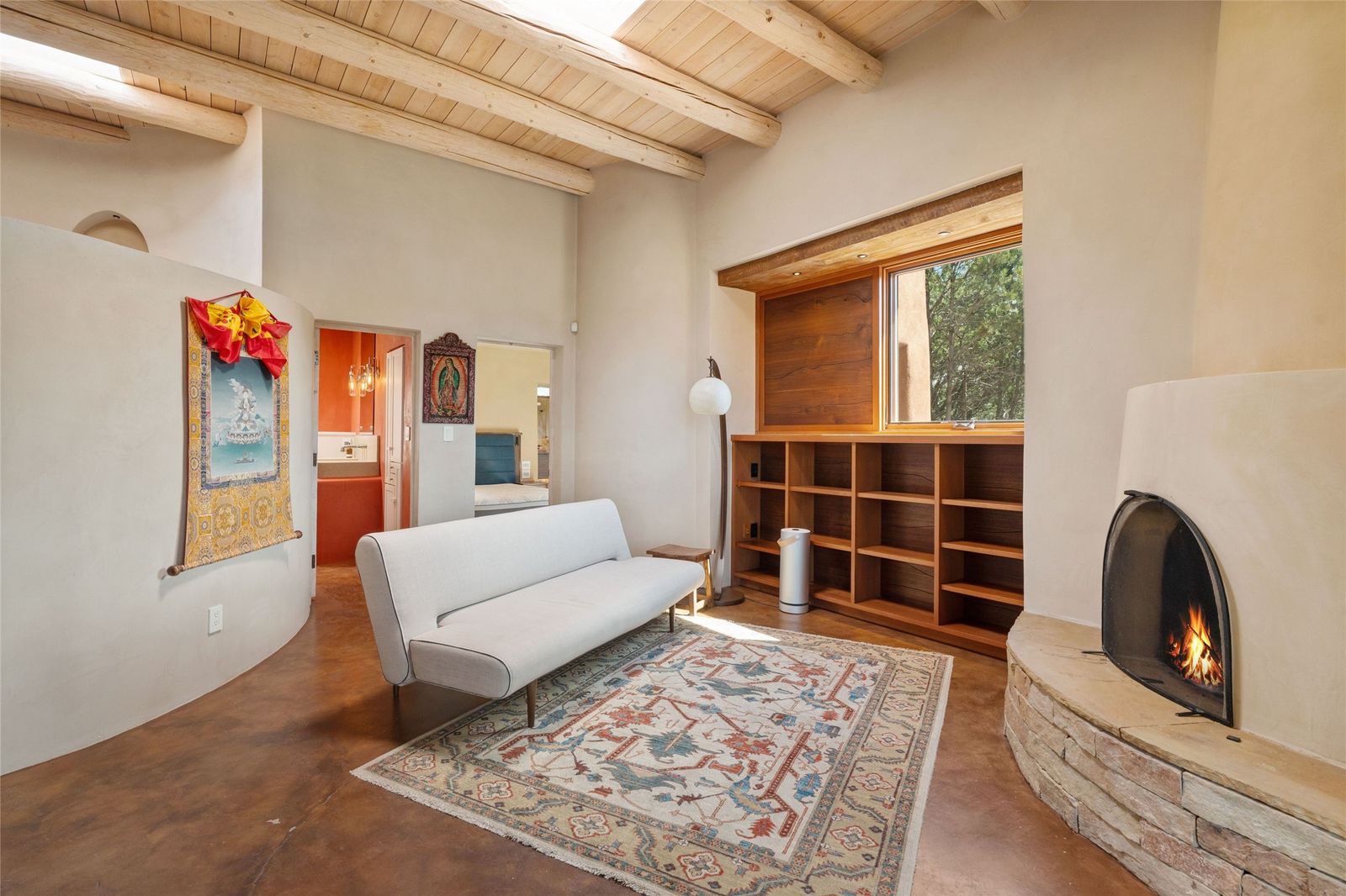 Photo 2 of 12 in This $1M Santa Fe Home Has a Sunroom With Mountain ...