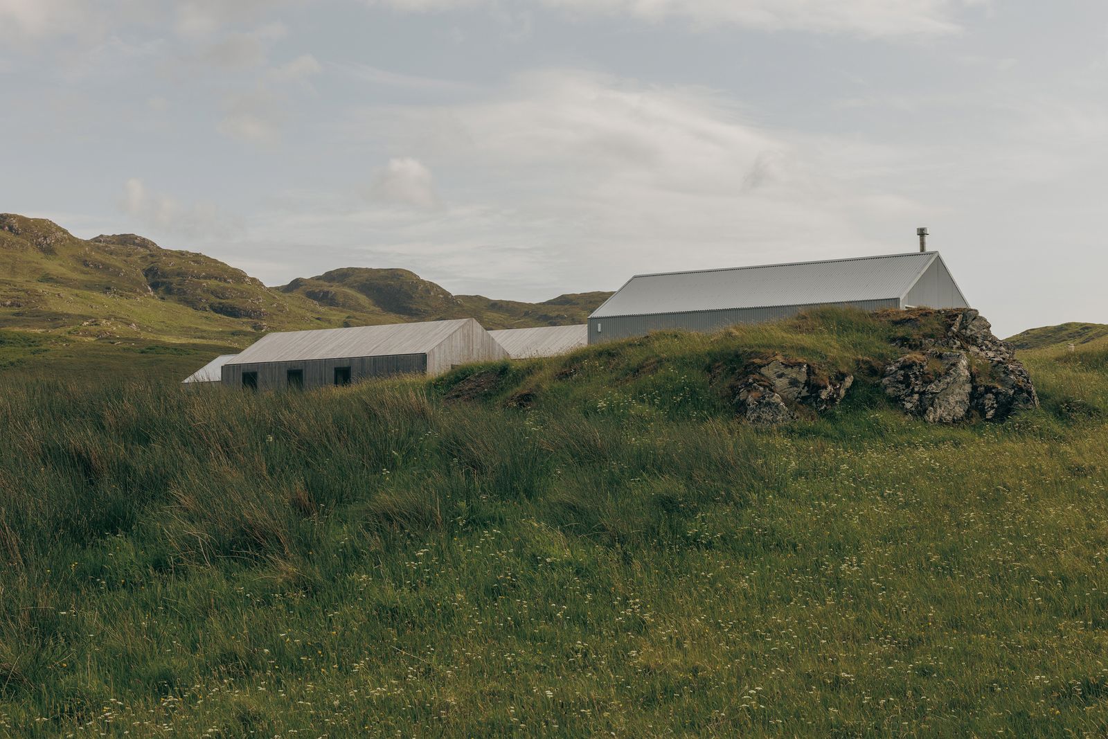 Photo 2 of 17 in This Minimalist Gable Home in the Scottish Highlands ...