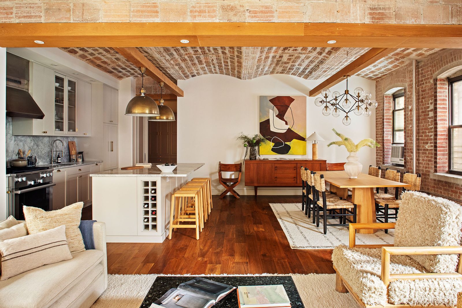 Photo 2 of 12 in Barrel-Vaulted Brick Ceilings Cap This $3M West ...
