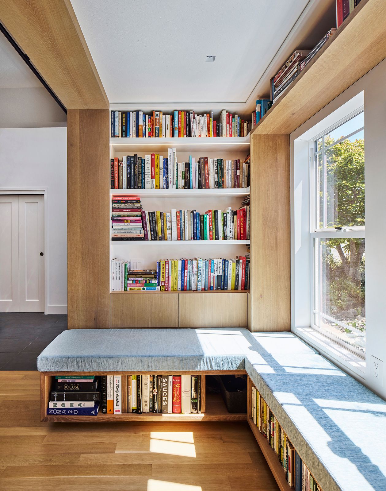 Photo 2 of 7 in How They Pulled It Off: A Micro Library in a Midcentury ...