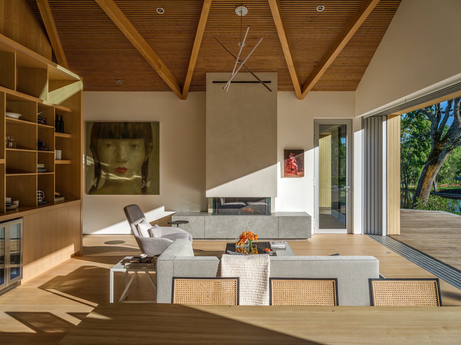 Photo 5 of 13 in A Couple Carve Open a Working Sonoma Farmhouse to ...