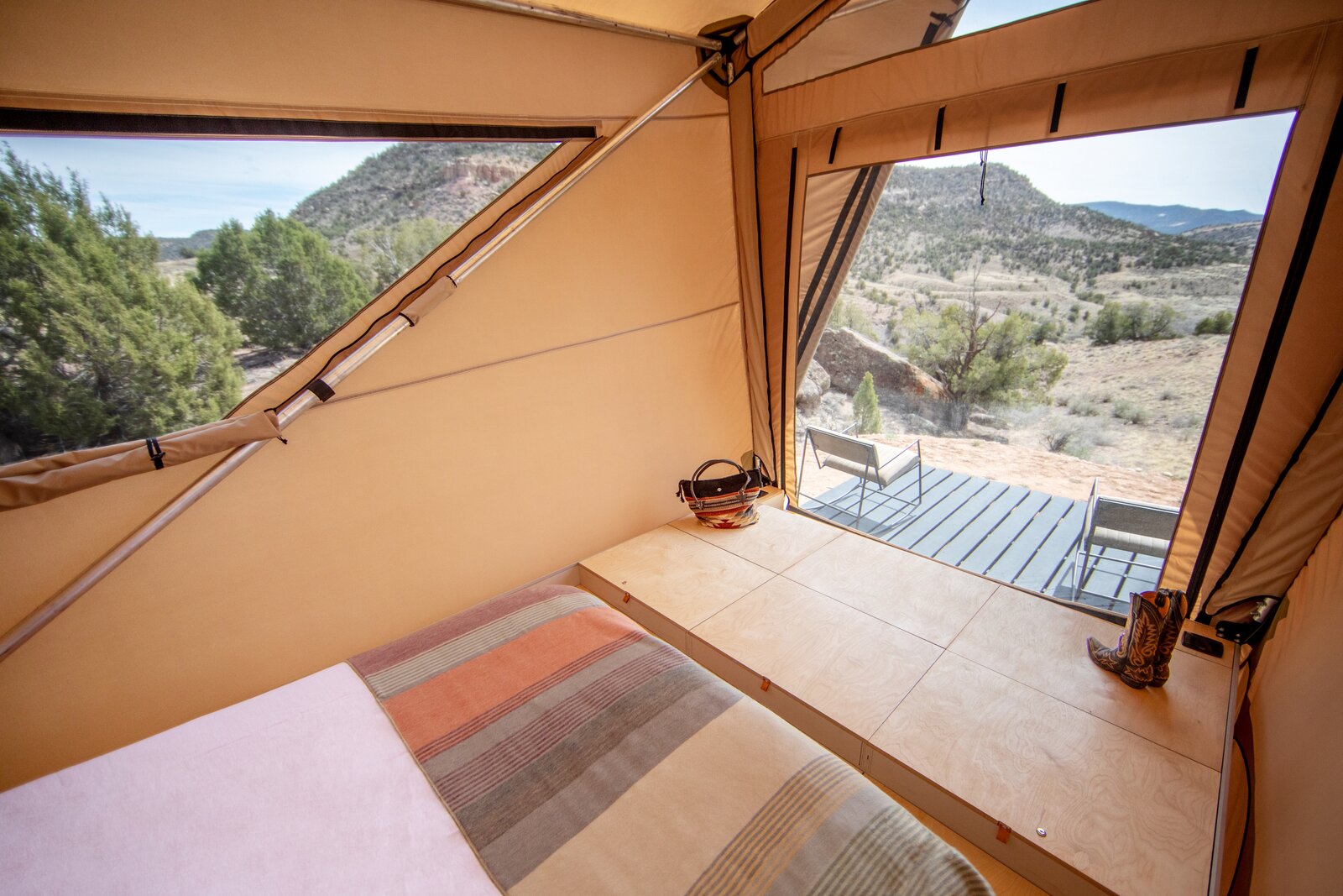 Photo 3 of 5 in More Tent Than Cabin, Jupe’s $25K Prefabs Don’t Require ...