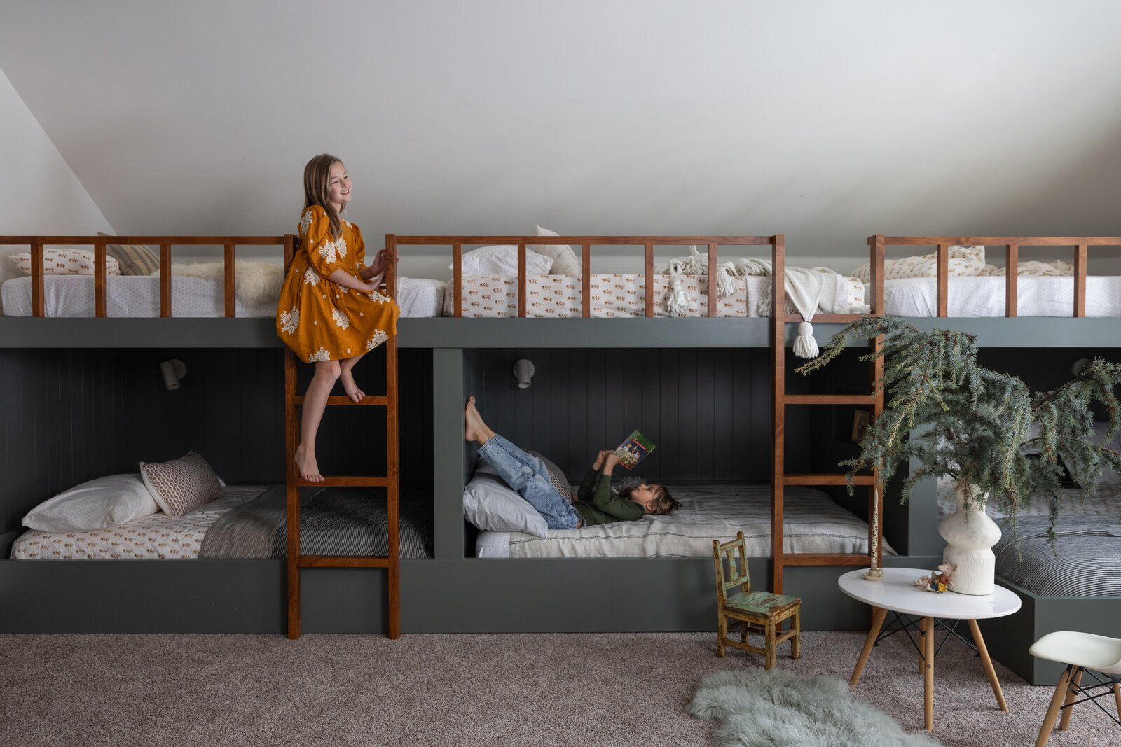 Photo 12 of 15 in Before & After: Two Friends Give a Dated ’90s Cabin a ...