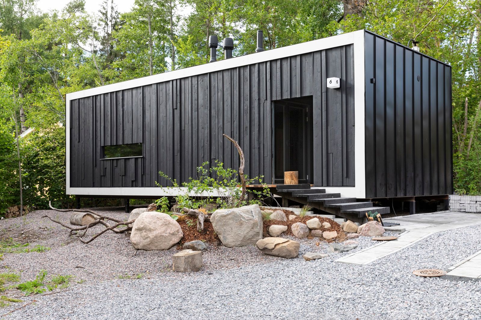 Photo 1 of 8 in More Than Half of This Finnish Architect’s Tiny Home Is ...