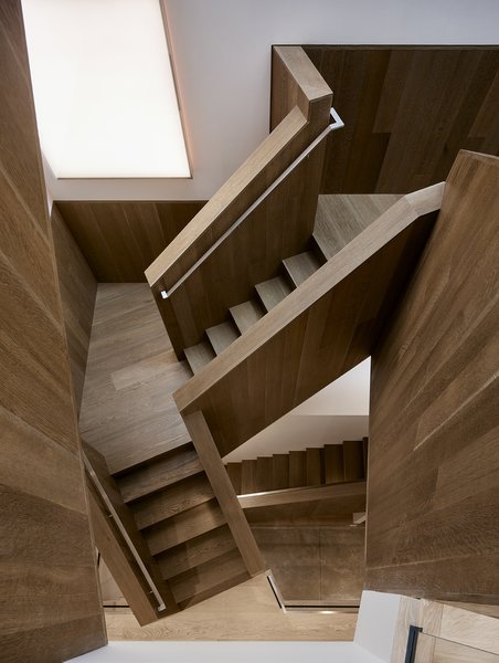 Staircase Wood Railing Design Photos and Ideas - Dwell