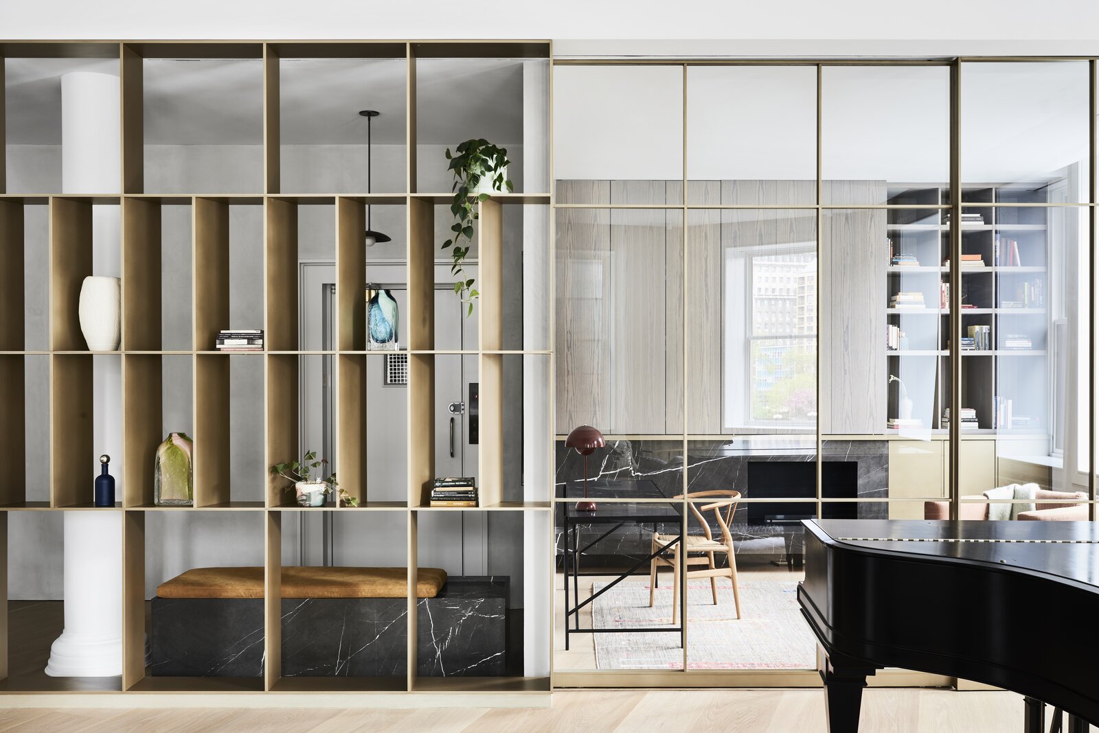 Photo 3 of 9 in A Triangular New York Apartment With a Cylindrical ...