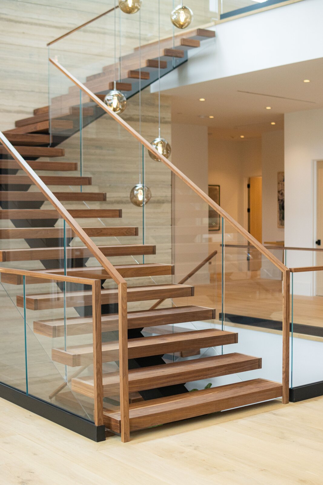 Photo 3 of 10 in Make a Floating Staircase the Centerpiece of Your Home ...