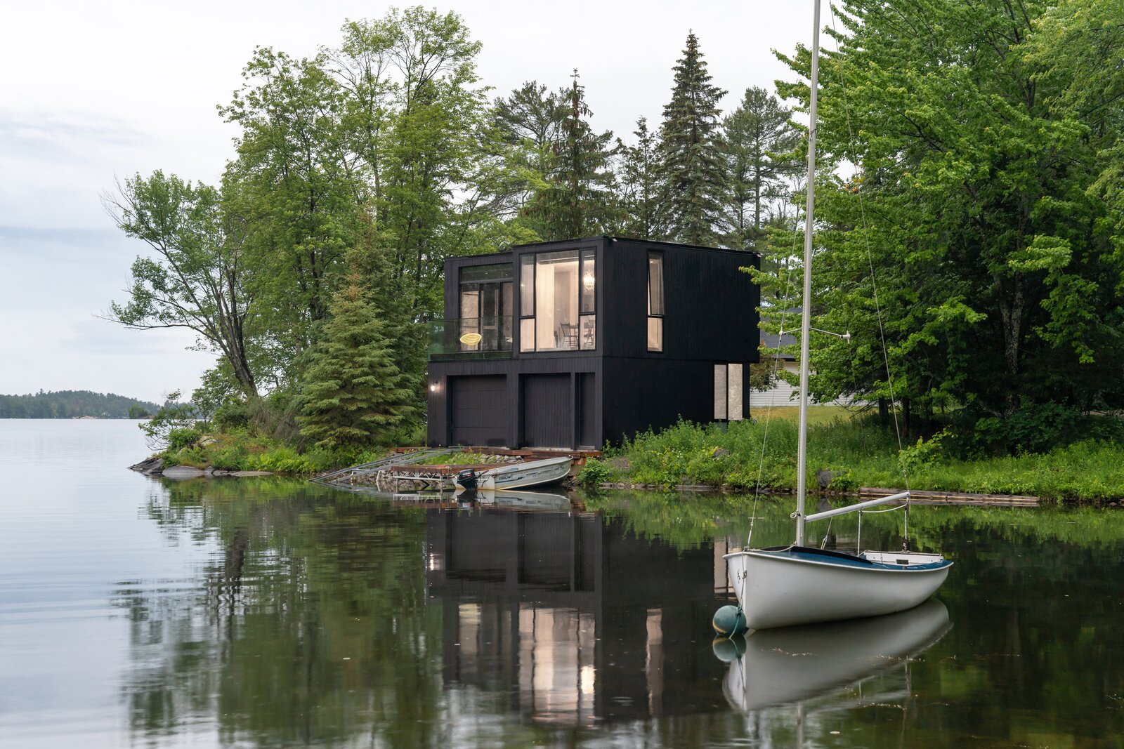 An Abandoned Boathouse Catches a Second Wind as a Shipshape Tiny Home ...