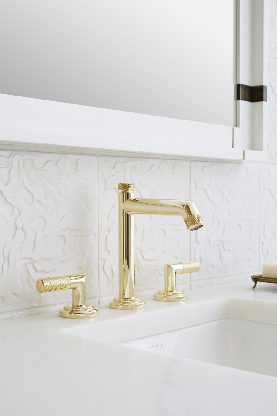 Kallista Faucets Kallista One Sink Faucet, Low Spout, Lever Handles