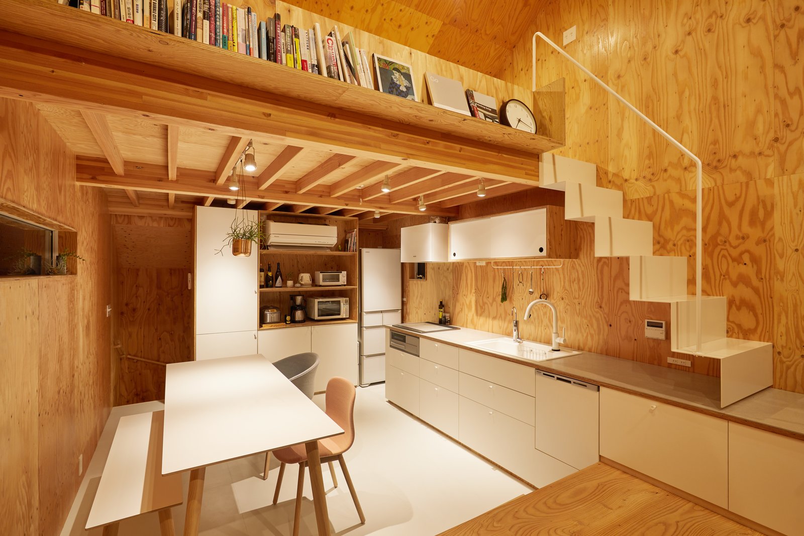 Photo 8 of 12 in A Pint-Sized Japanese Tiny Home Is Shaped Like a Milk ...