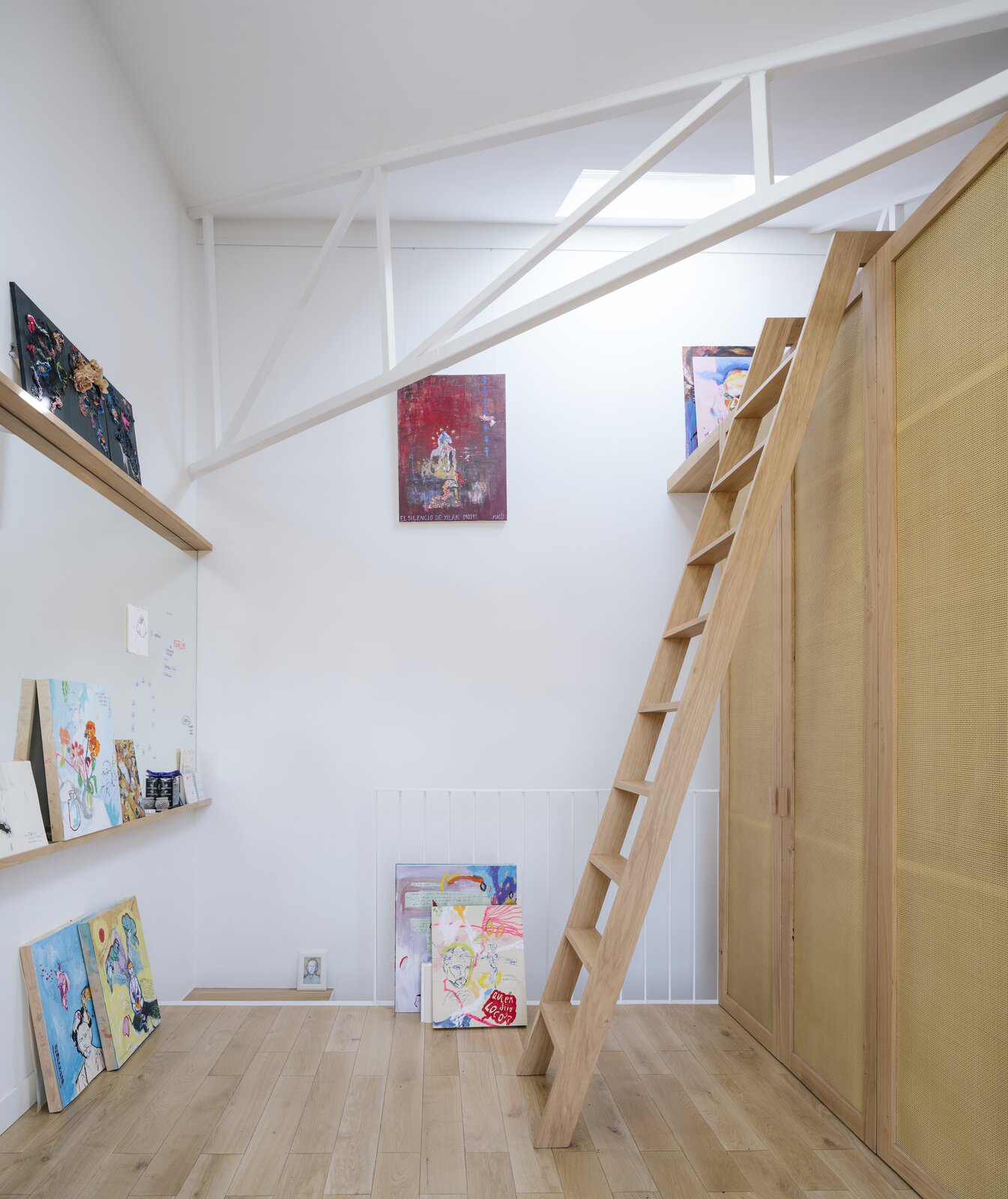 Photo 7 of 11 in A Madrid Artist’s Studio Is Filled With Sunlight ...