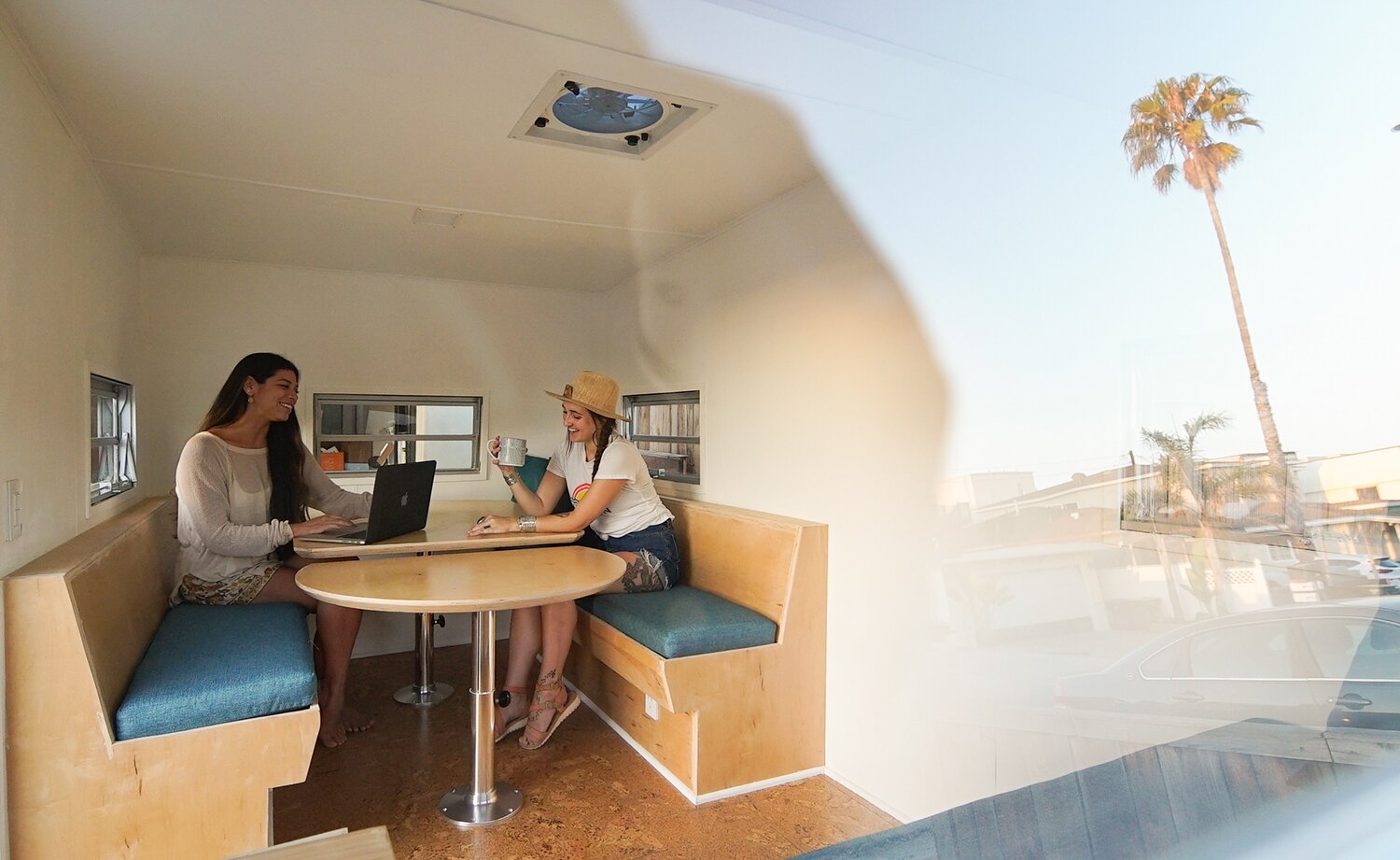 Photo 11 of 12 in Two Designers Turn a Vintage Camper Into a Dreamy ...