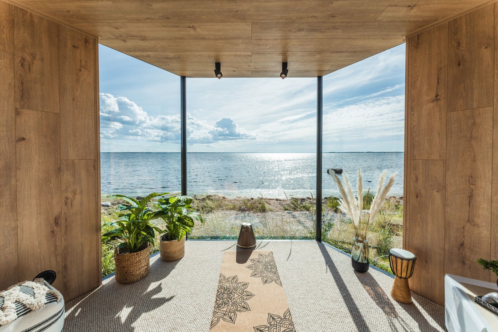 Photo 6 of 9 in This $32K Backyard Prefab Office Features Walls of ...