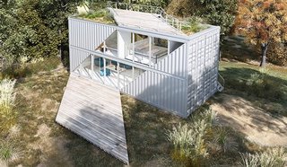 Exterior Shipping Container Design Photos and Ideas - Dwell