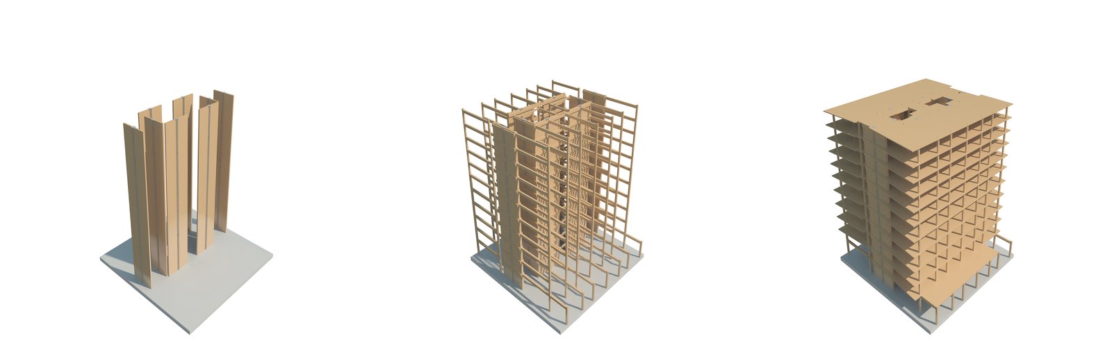 Photo 6 of 7 in The First Mass Timber High-Rise Building in the U.S ...