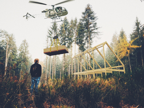 Photo 2 of 9 in Create Your Own Modular Hut With a Brilliant ...