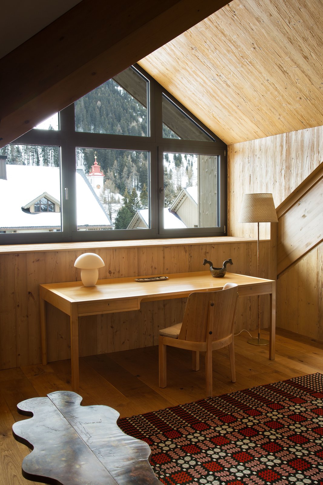Photo 12 of 15 in A Gorgeous Chalet in the Swiss Alps Perfectly Blends ...