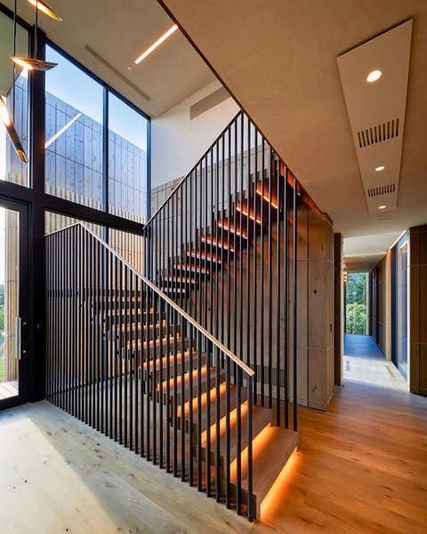 Best 60+ Modern Staircase Wood Railing Design Photos And Ideas - Dwell