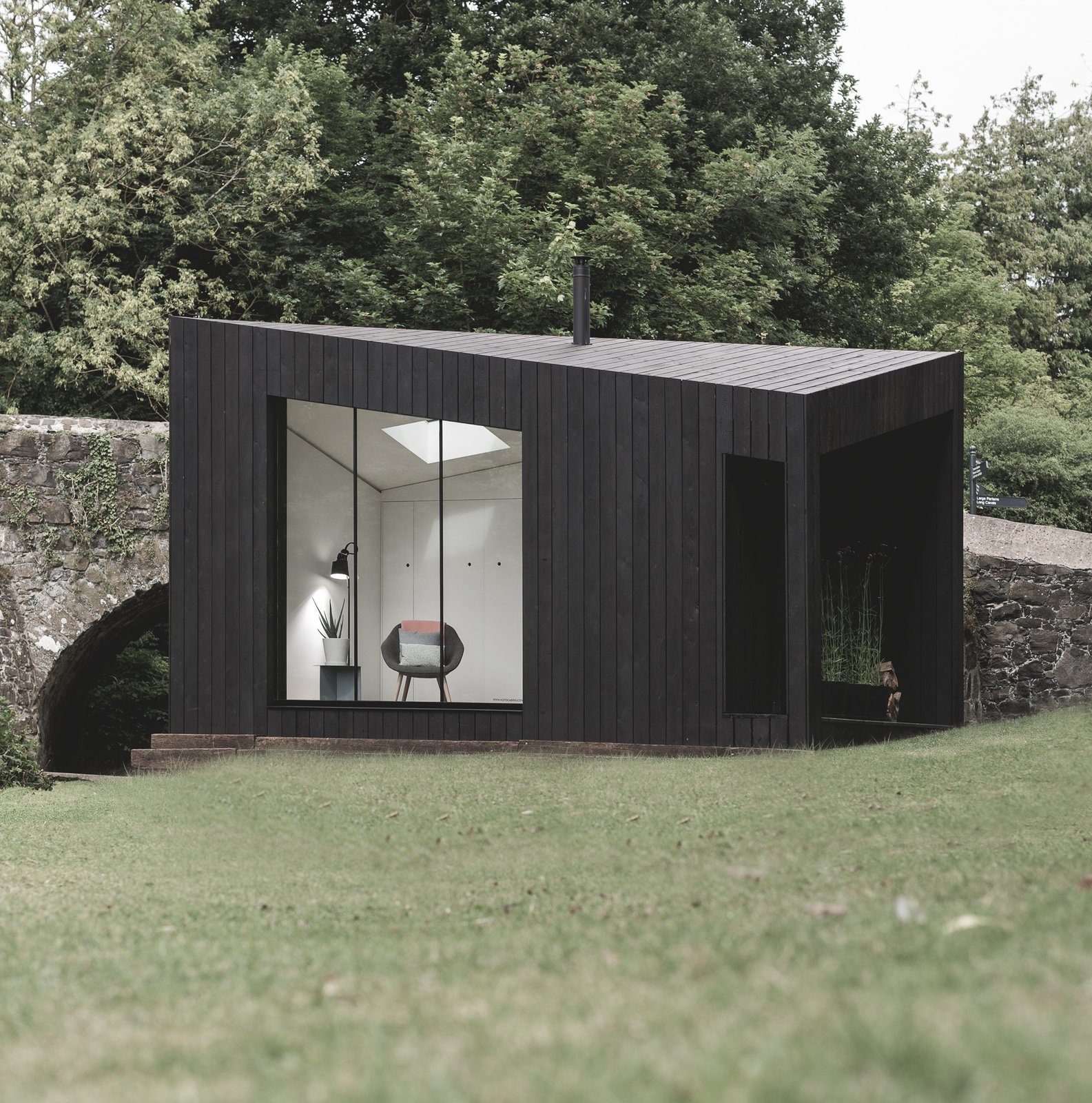 Photo 2 of 11 in These Sleek Prefab Cabins Radiate Scandinavian Style ...