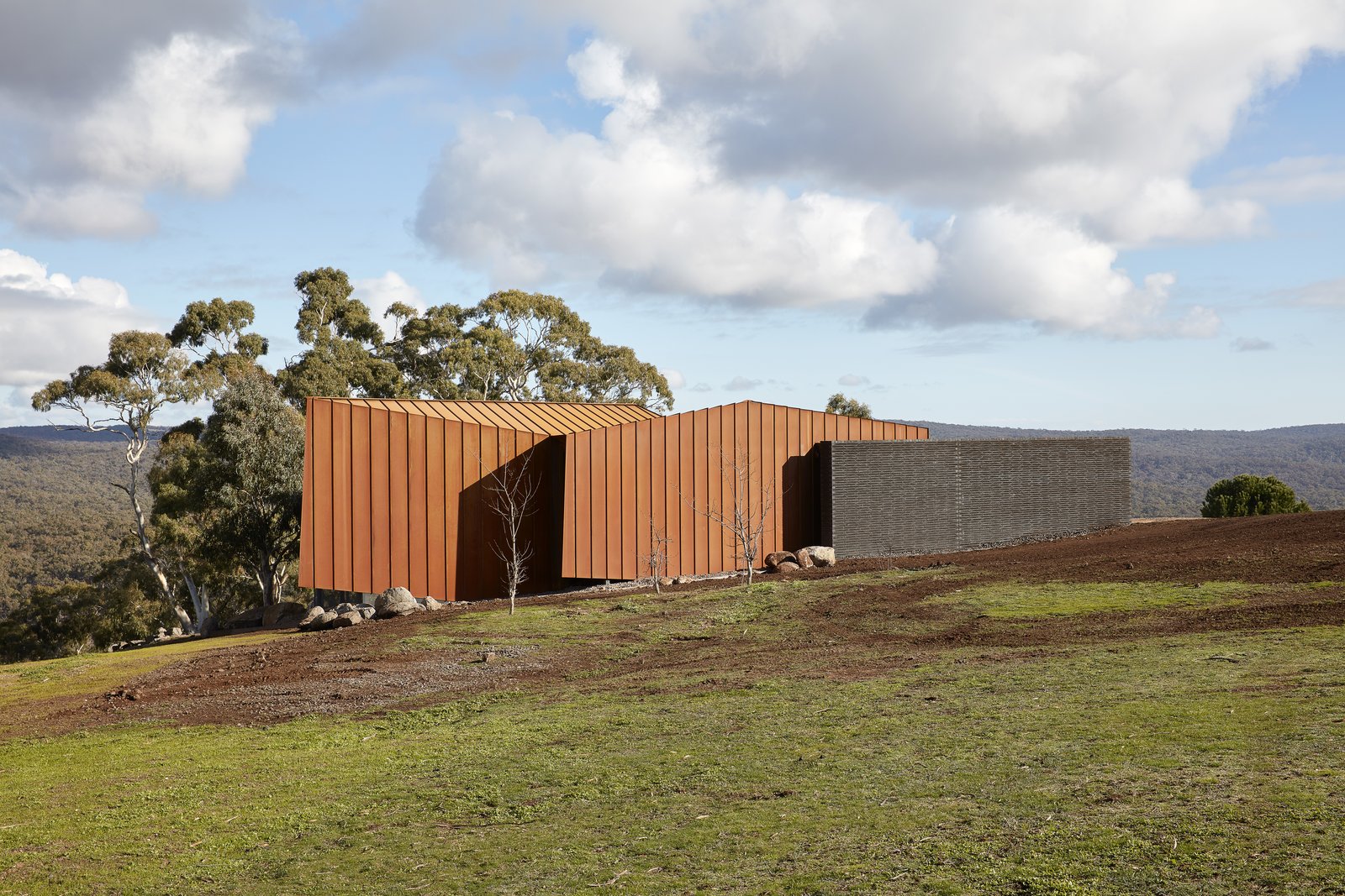 Photo 3 of 13 in Head to This Cor-Ten Steel Cabin Perched on an ...