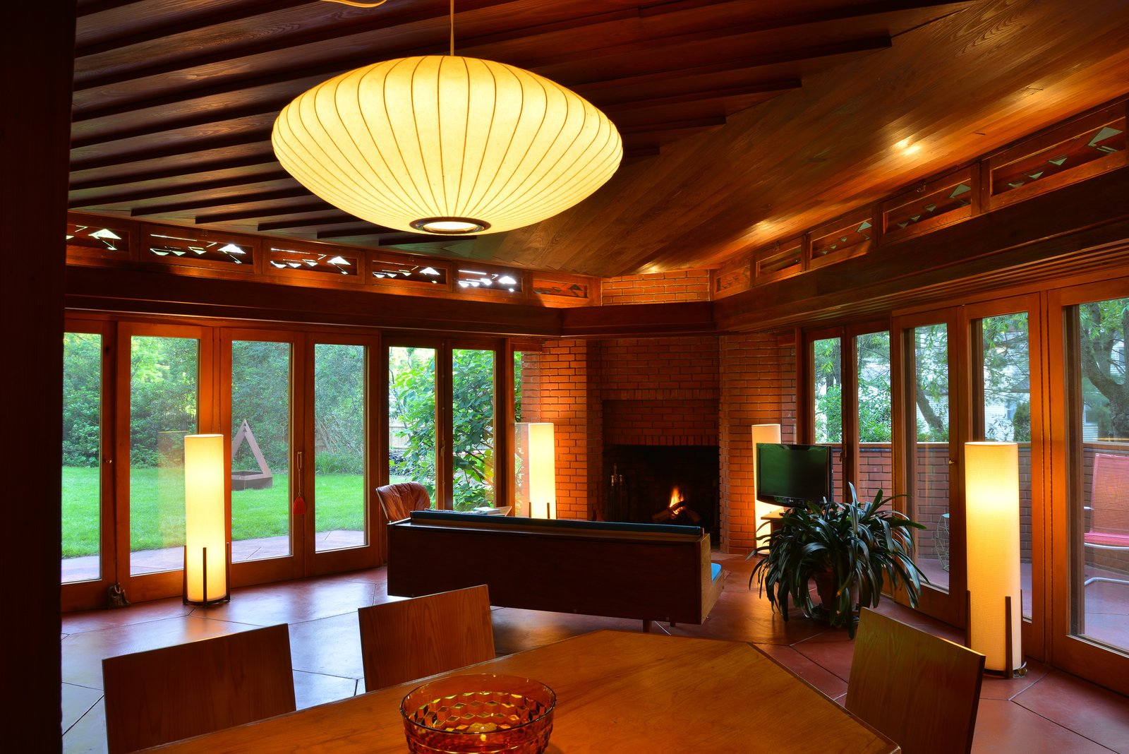 Frank Lloyd Wright Usonian House Plan Ceiling
