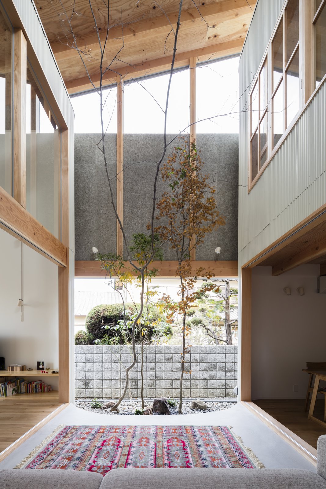 Photo 2 of 12 in This Minimalist Japanese Home Pivots Around an Indoor ...