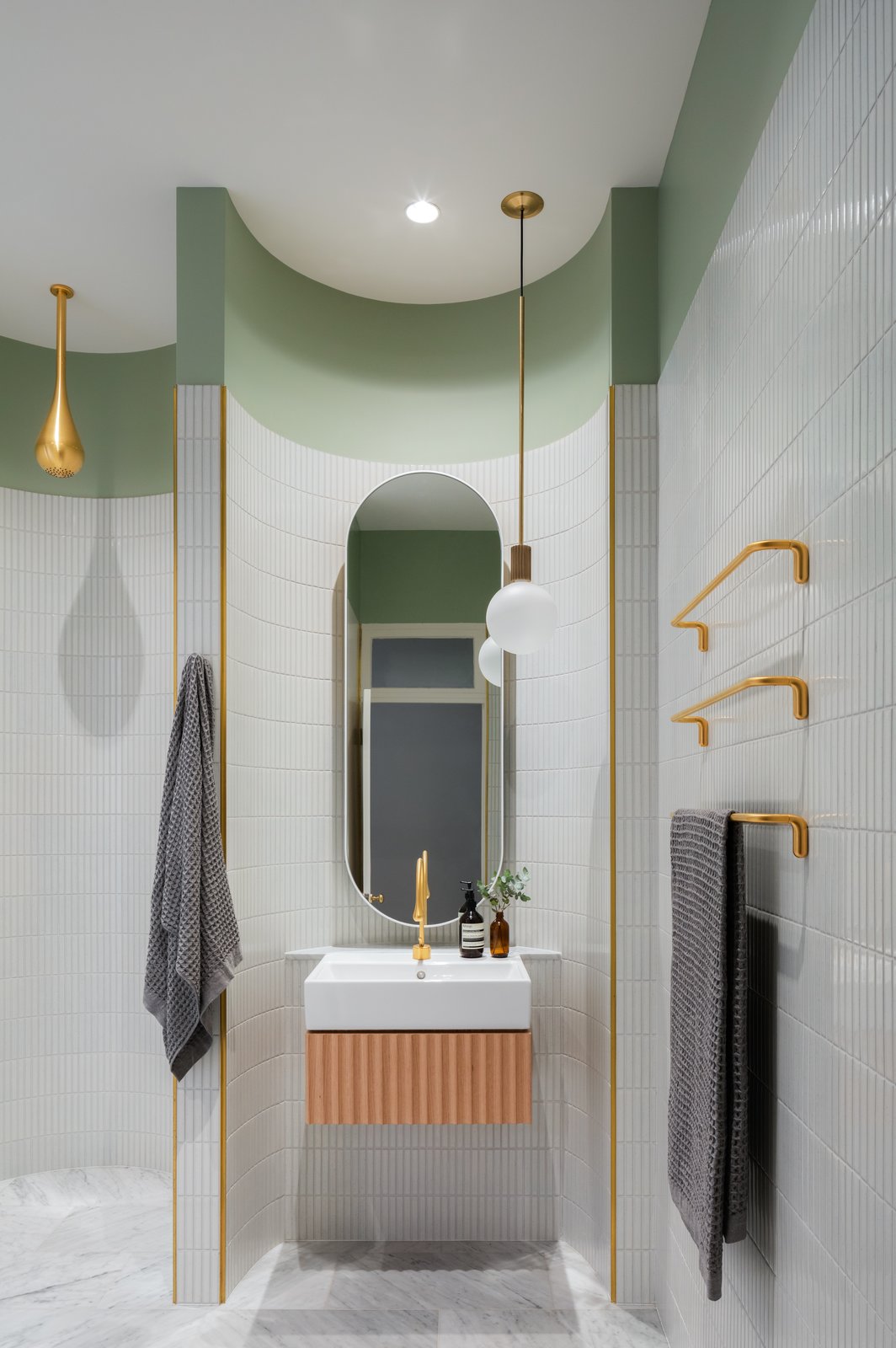 Photo 13 of 20 in Delightful Curves Abound in This Revamped Cottage in ...